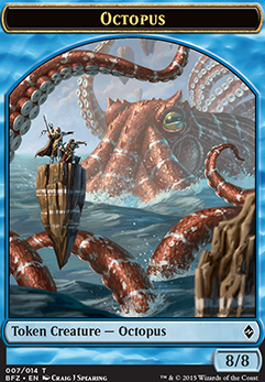 Thassa Leviathan, Octopus, Kraken, Serpent (Commander / EDH MTG Deck)